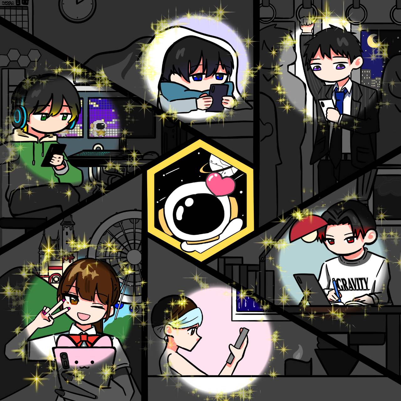 #GRAVITYお絵描き部 ｜あｯきｨᥬ🍁ᩤの投稿-GRAVITY(グラビティ) SNS